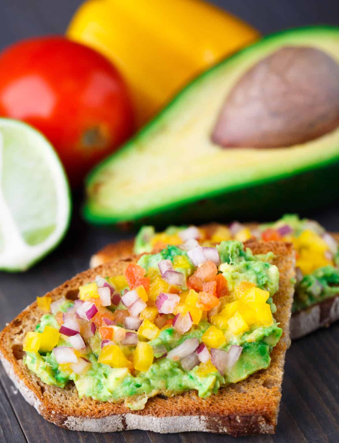 Easy Salsa Avocado Toast | Avocado Toast | Healthy Family Project