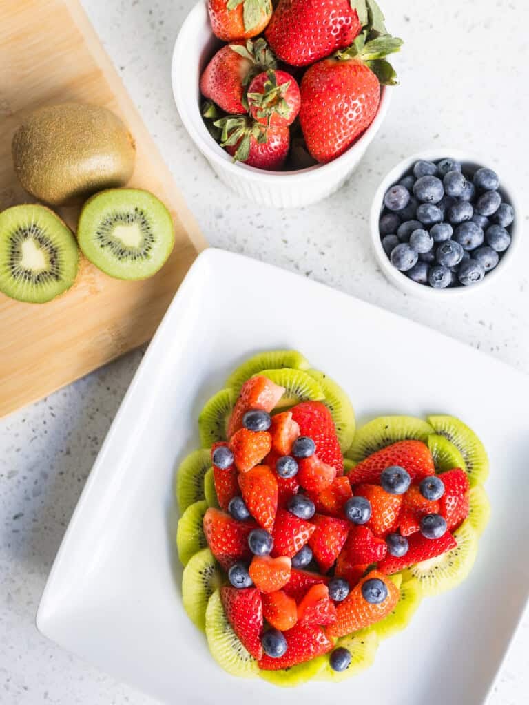 Valentine's Day Fruit Tray | Healthy Family Project