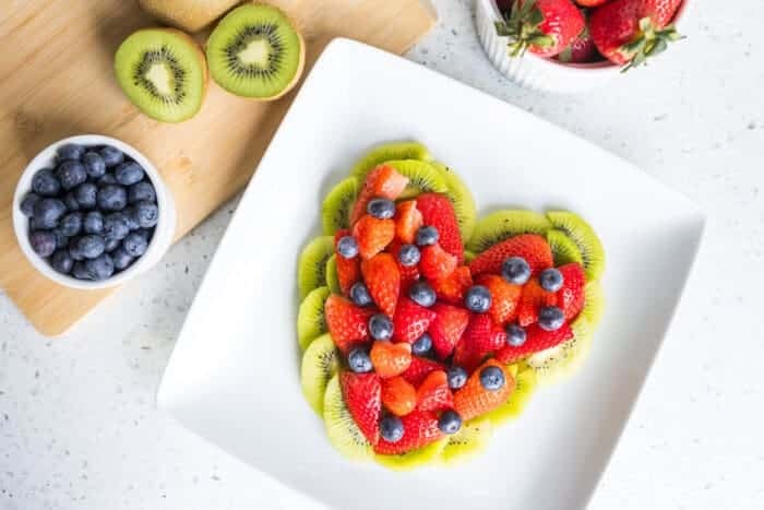 Valentine's Day Fruit Tray | Healthy Family Project