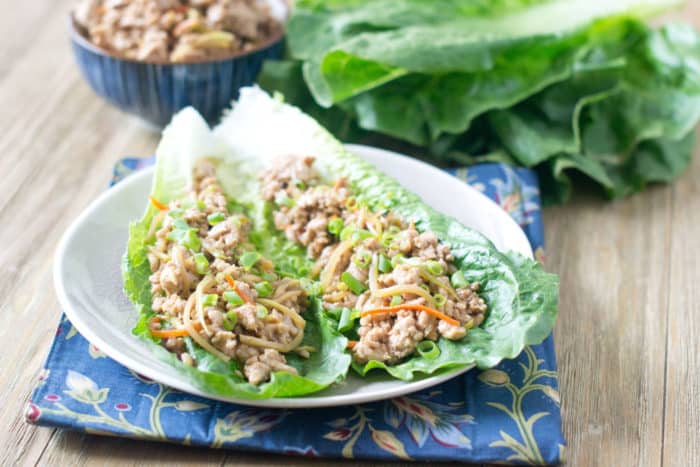 Asian Turkey Lettuce Wraps - Healthy Family Project