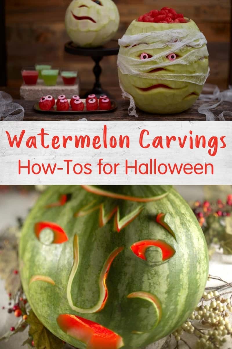 Watermelon Carvings for Halloween | Healthy Family Project