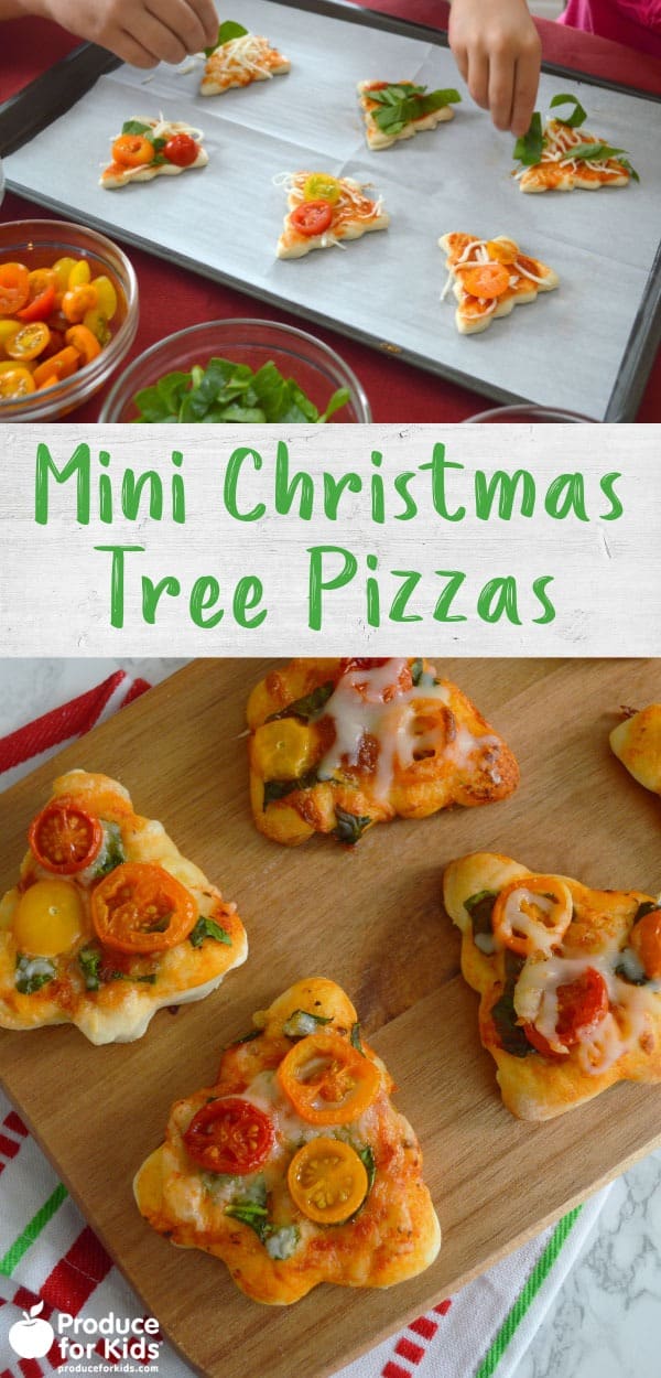 Mini Christmas Tree Pizza Recipe | Healthy Family Project