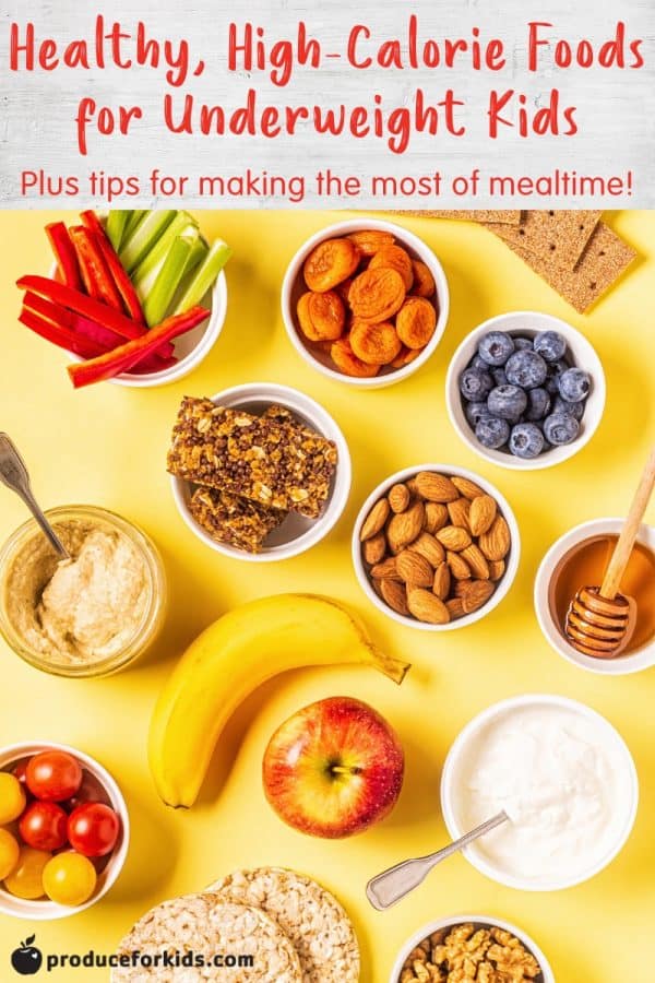 Healthy High Calorie Foods for Underweight Kids | Healthy Family Project