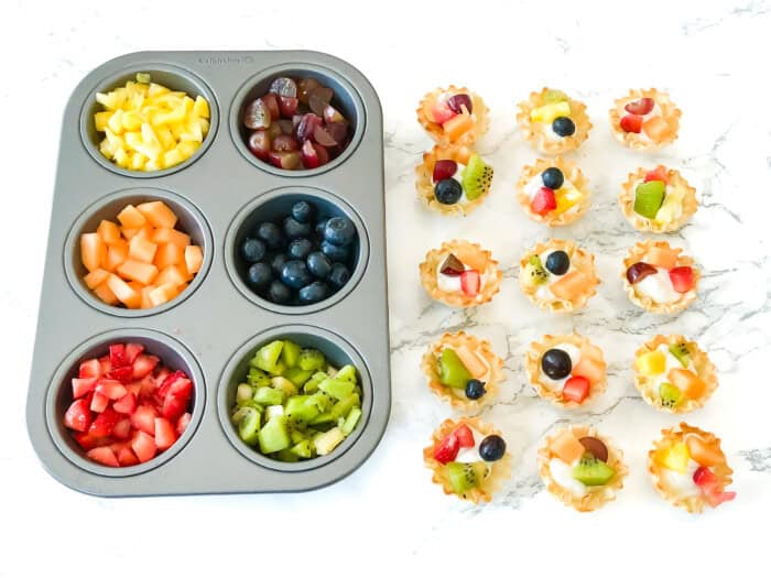 Healthy Mini Fruit and Yogurt Tartlets | Healthy Family Project