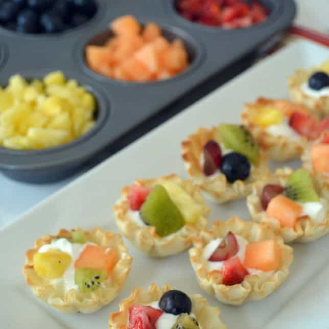 Healthy Mini Fruit and Yogurt Tartlets | Healthy Family Project