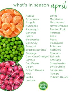 What’s in Season for April | Spring Seasonal Produce