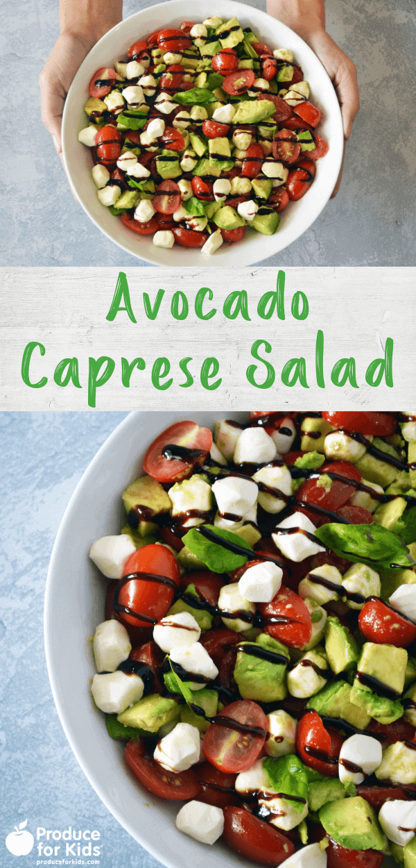 Avocado Caprese Salad | Salad Recipes | Healthy Family Project