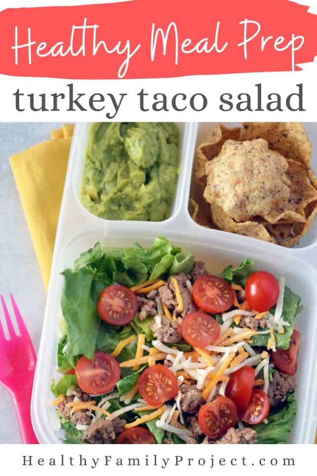Turkey Taco Salad Bento Box | Healthy Family Project