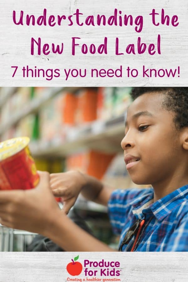 The New Food Label: 7 Changes to Know | Produce for Kids