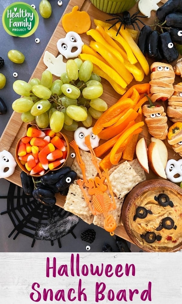 How To Make The Perfect Kid-Friendly Halloween Snack Board - Healthy ...