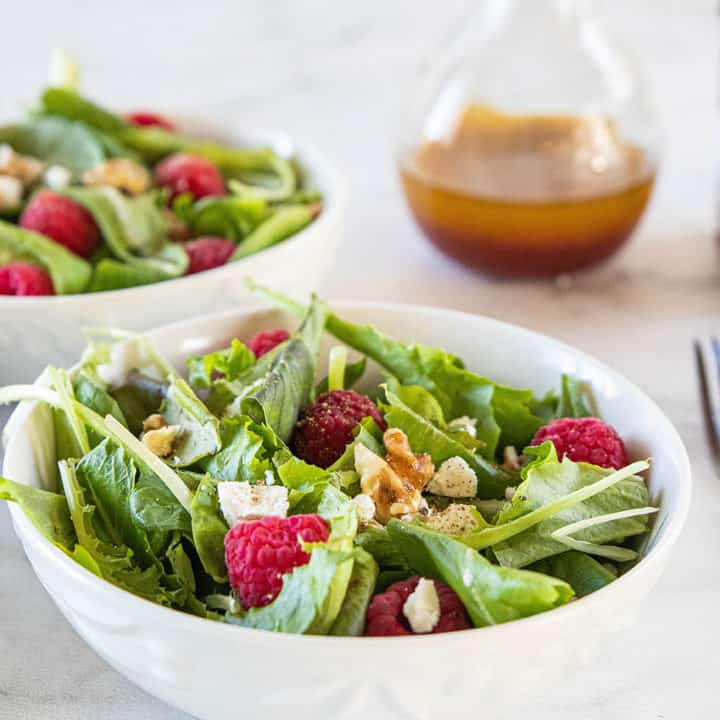 Raspberry Walnut Salad Recipe | Healthy Family Project