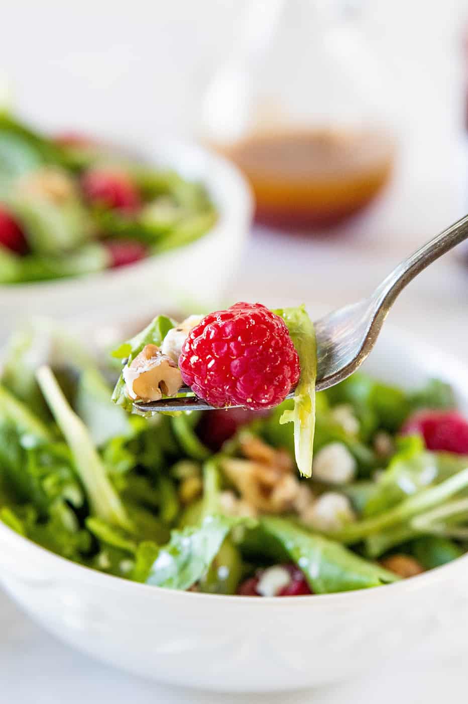 Raspberry Walnut Salad Recipe | Healthy Family Project