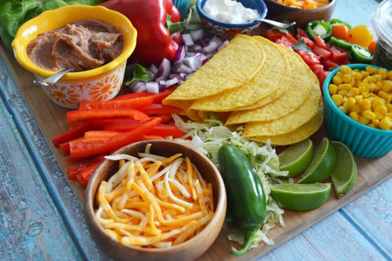 How To Build The Ultimate Taco Board - Healthy Family Project