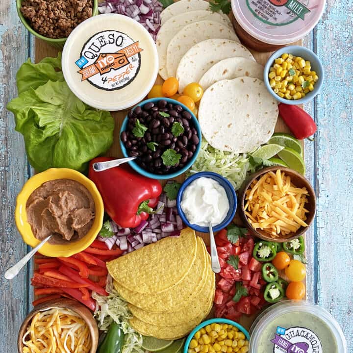 How To Build The Ultimate Taco Board - Healthy Family Project