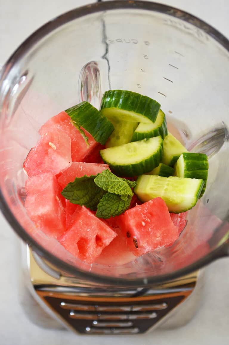 Refreshing Watermelon Cucumber Smoothie - Healthy Family Project