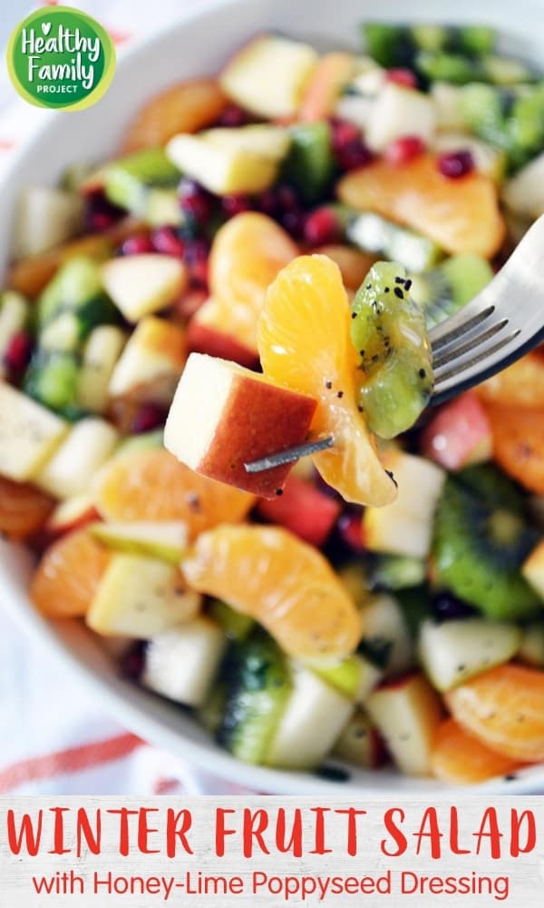 Winter Fruit Salad Recipe (with fresh fruit!) | Healthy Family Project