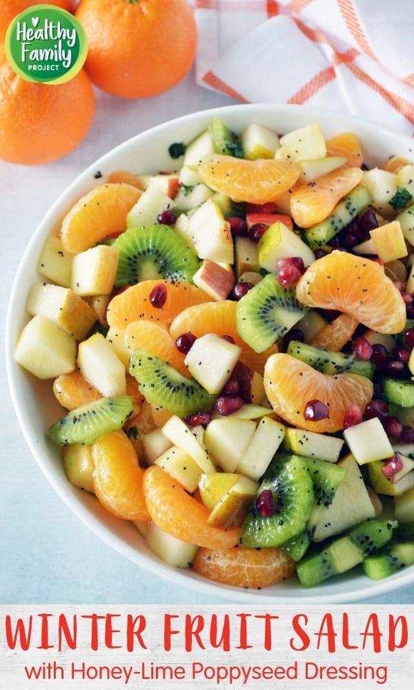 Winter Fruit Salad Recipe (with fresh fruit!) | Healthy Family Project