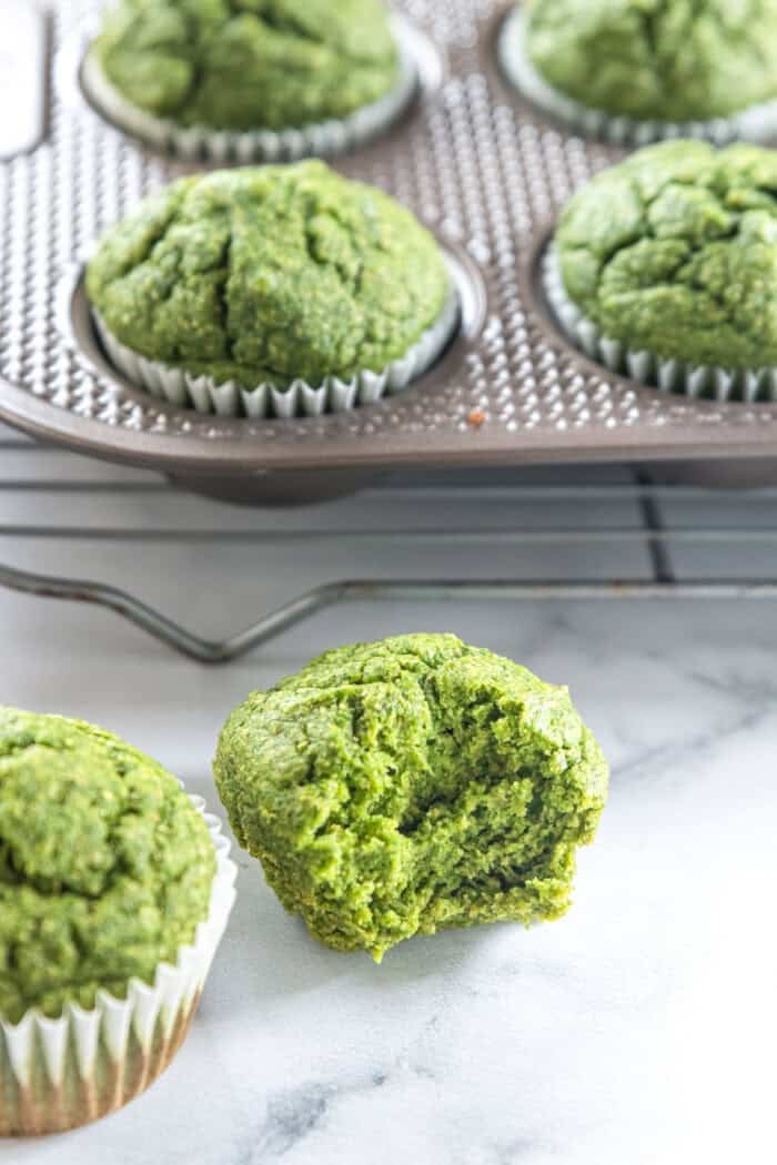 How To Make Sweet Spinach Muffins | Healthy Family Project
