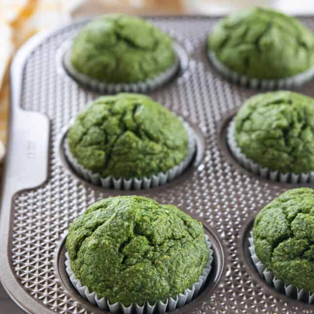 How To Make Sweet Spinach Muffins | Healthy Family Project