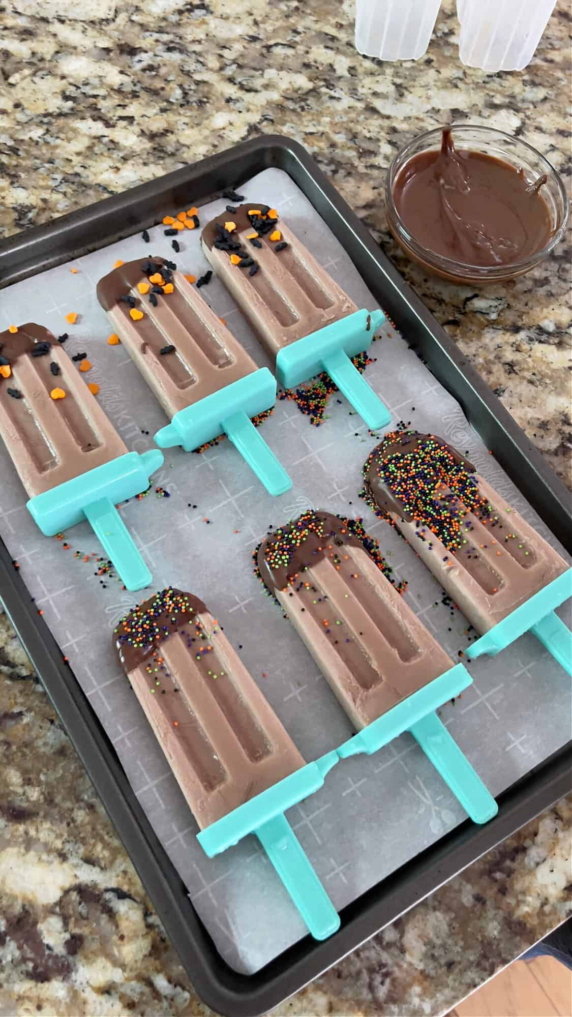 Spooky Easy Halloween Popsicle Treats - Healthy Family Project