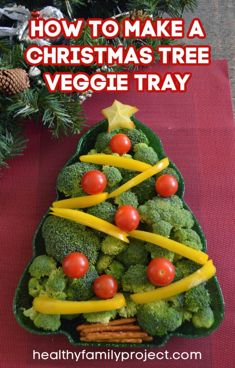 Christmas Tree Veggie Tray | Healthy Family Project