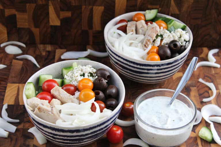 Greek Chicken Bowls - Healthy Family Project