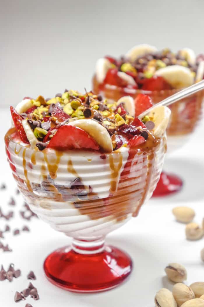 Banana Split Yogurt Parfaits | Healthy Family Project