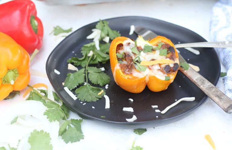 Easy Taco Stuffed Peppers - Healthy Family Project