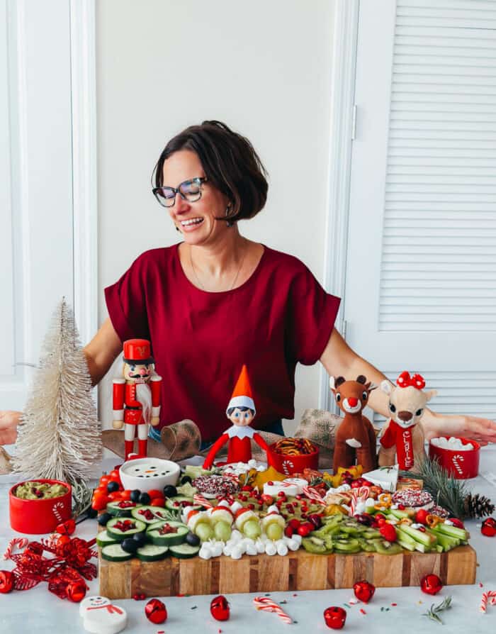 Elf On The Shelf Charcuterie Board + Elf On The Shelf Ideas - Healthy ...