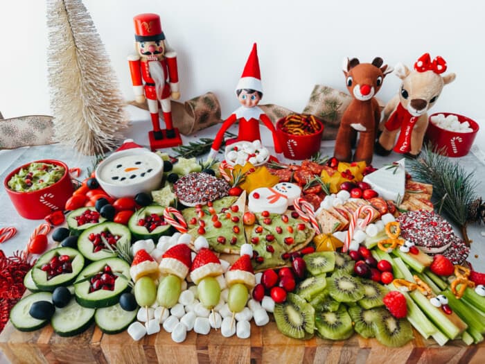 Elf On The Shelf Charcuterie Board + Elf On The Shelf Ideas - Healthy ...