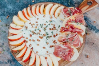 Healthy Whipped Ricotta Board with Apples - Healthy Family Project