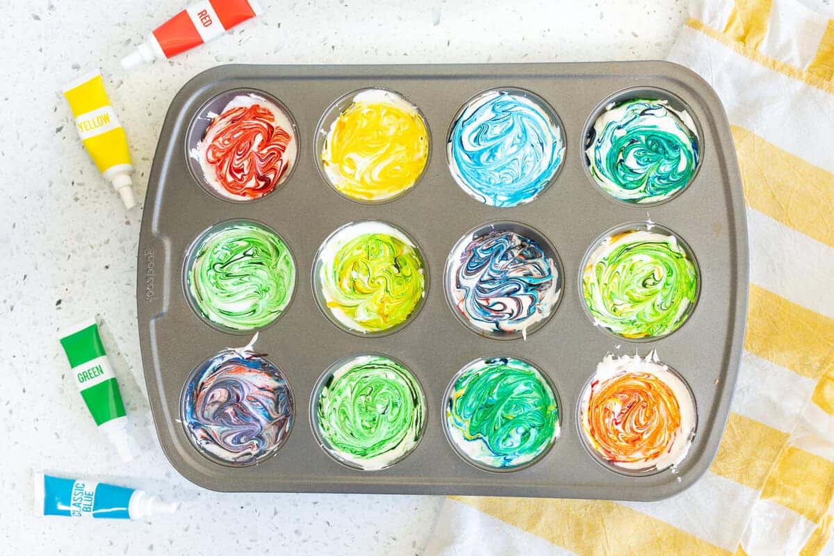 The Best Mess Free Way to Dye Easter Eggs with Cool Whip - Healthy ...